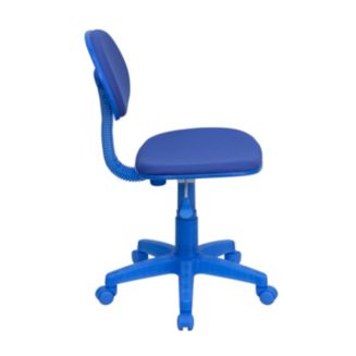 Blue Fabric Swivel Task Chair - Macy's