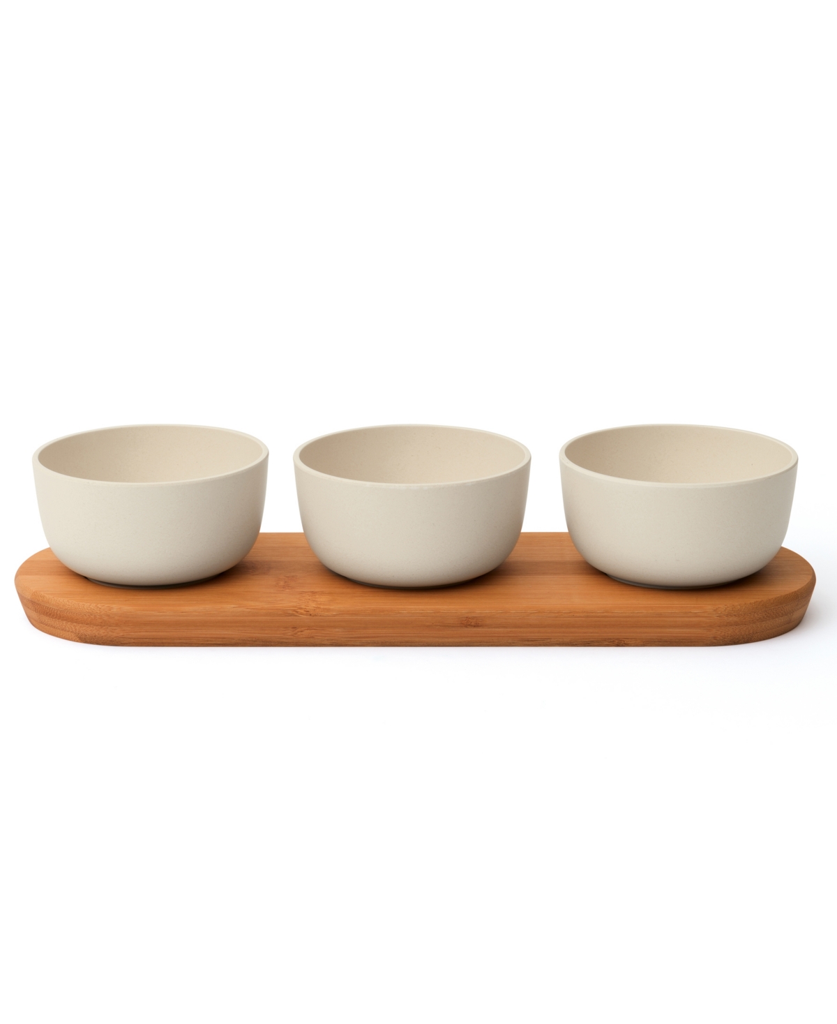 Click here for BergHOFF Leo Collection 3 Piece Bowl Set with Bamb... prices