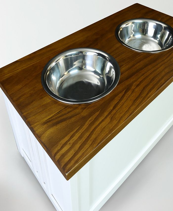 Yu Shan Pet Feeder Storage Stand - Macy's