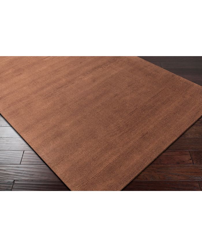 Surya Mystique M-334 Dark Brown 18" Square Swatch - Macy's