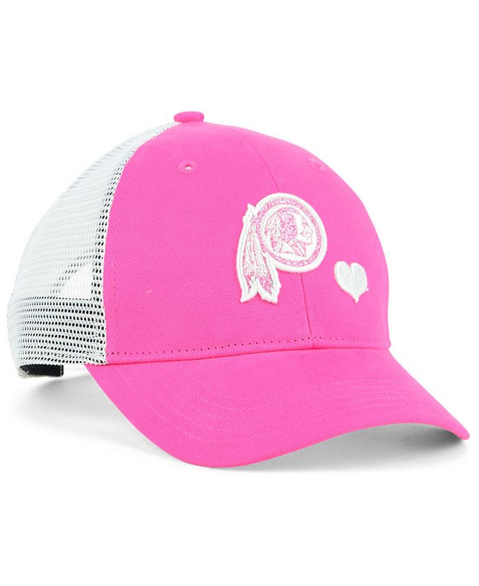 '47 Brand Girls' Washington Redskins Sugar Sweet Mesh Adjustable Cap ...