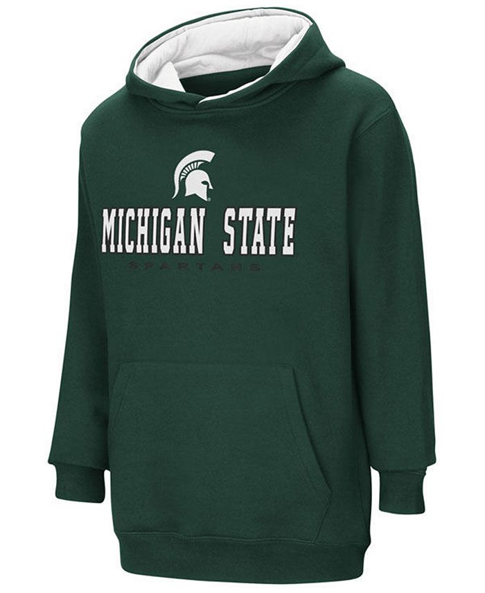 Colosseum Michigan State Spartans Pullover Hooded Sweatshirt, Big Boys ...