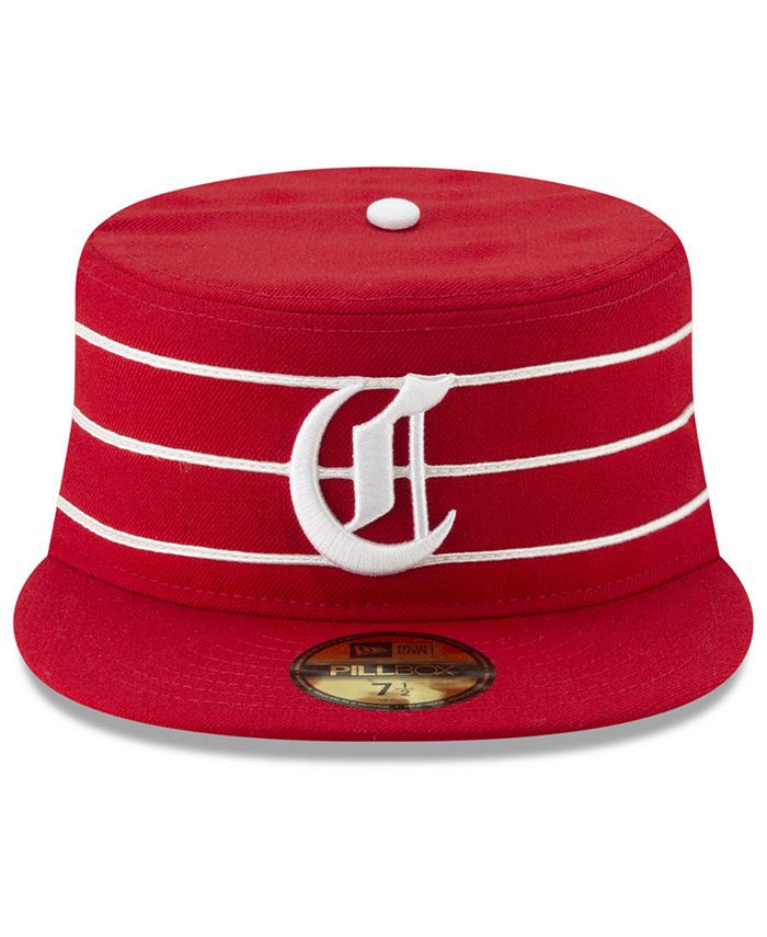 New Era Cincinnati Reds Pillbox 59FIFTY-FITTED Cap - Macy's