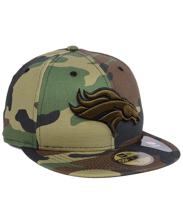 New Era Denver Broncos Woodland Prism Pack 59FIFTY-FITTED Cap - Macy's