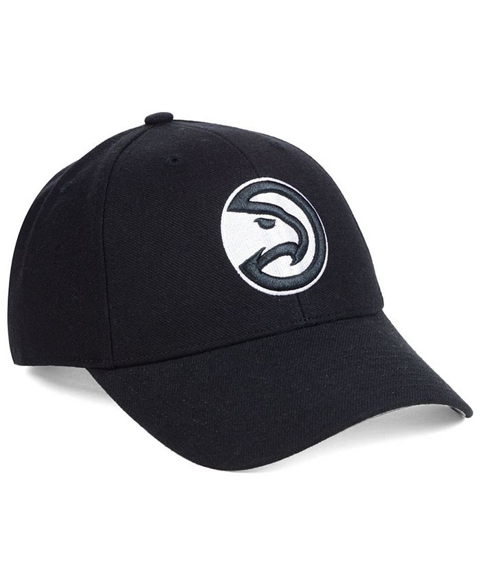 '47 Brand Atlanta Hawks Black White MVP Cap - Macy's