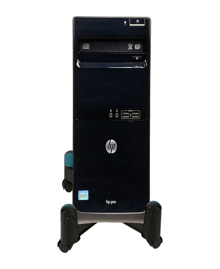 Mind Reader Adjustable Small Cpu Holder With Locking Wheels, Black - Macy's