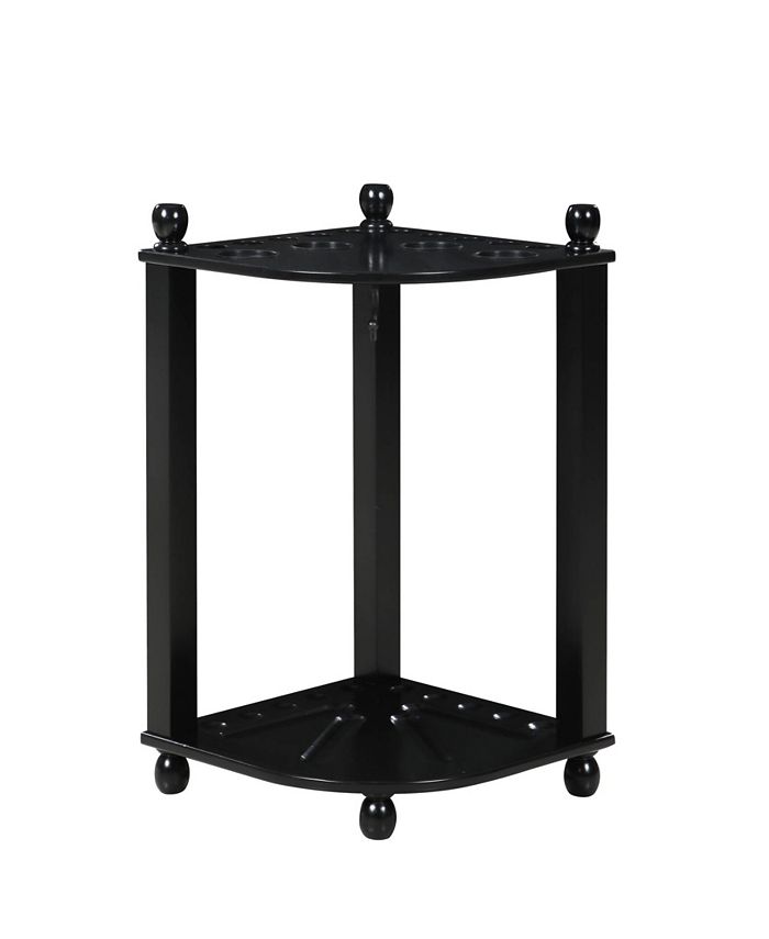 Blue Wave Regent 28" Corner Floor Pool Cue Rack for Billiards ...