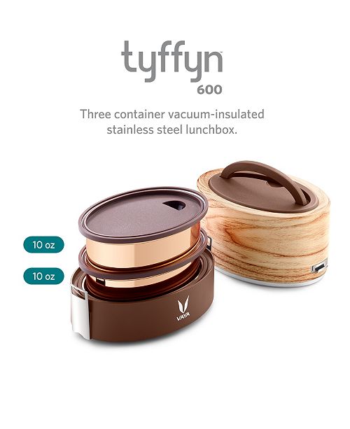 VAYA LLC Vaya Tyffyn 600 Maple Lunch Box without Bagmat - 20 oz ...