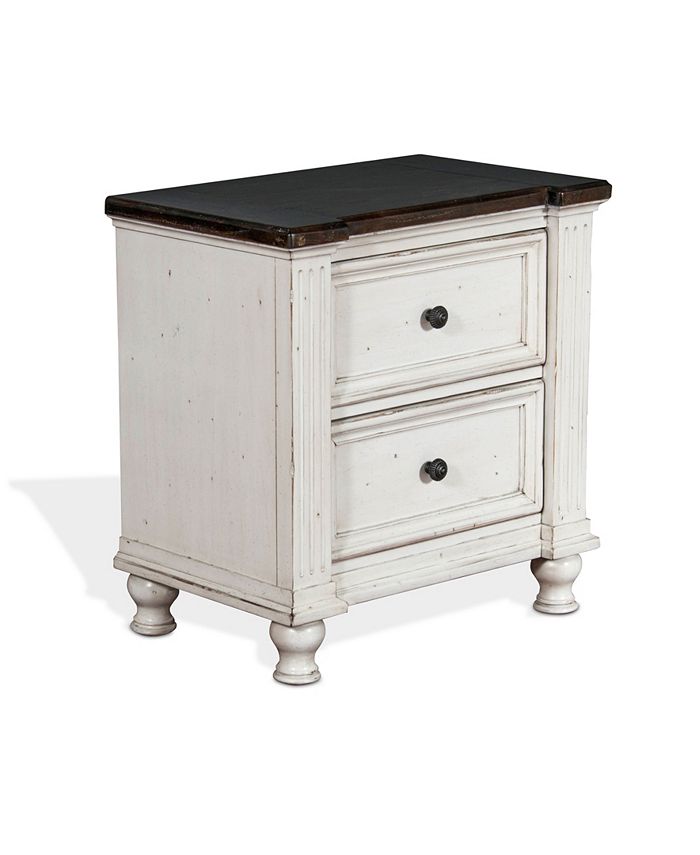 Sunny Designs Carriage House European Cottage Night Stand - Macy's