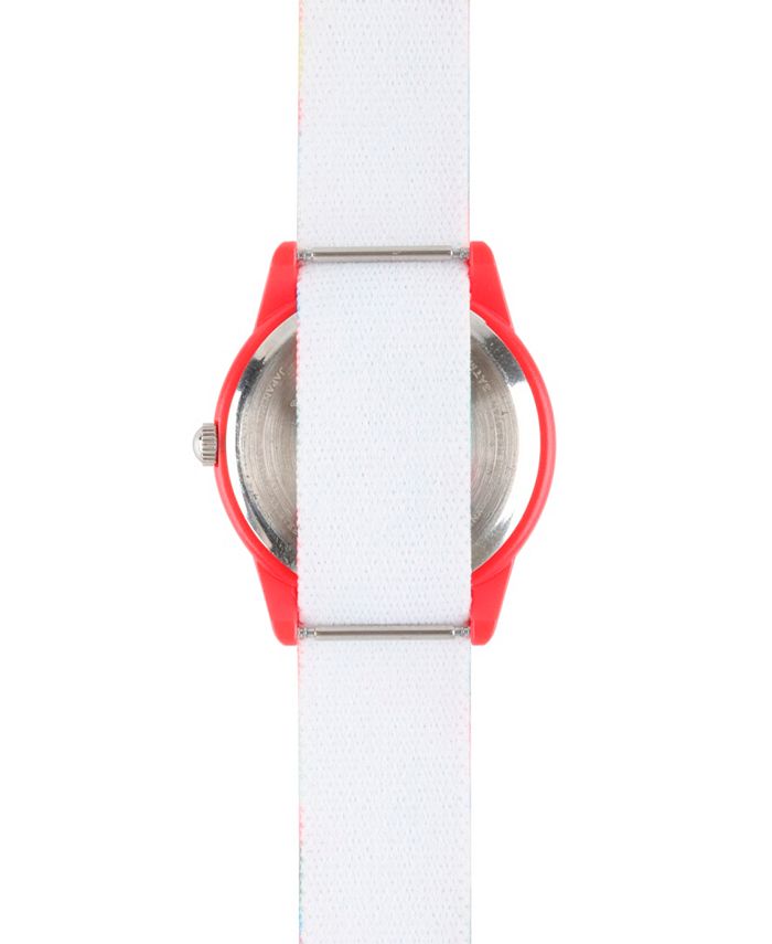 ewatchfactory Disney Minnie Mouse Girls' Red Plastic Time Teacher Watch ...