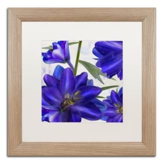 Color Bakery 'Delphine Ii' Matted Framed Art, 16" x 16" - Macy's