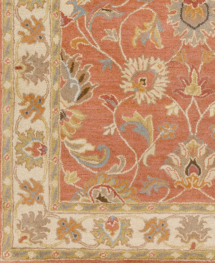 Surya Caesar CAE-1124 Camel 8' x 10' Oval Area Rug - Macy's