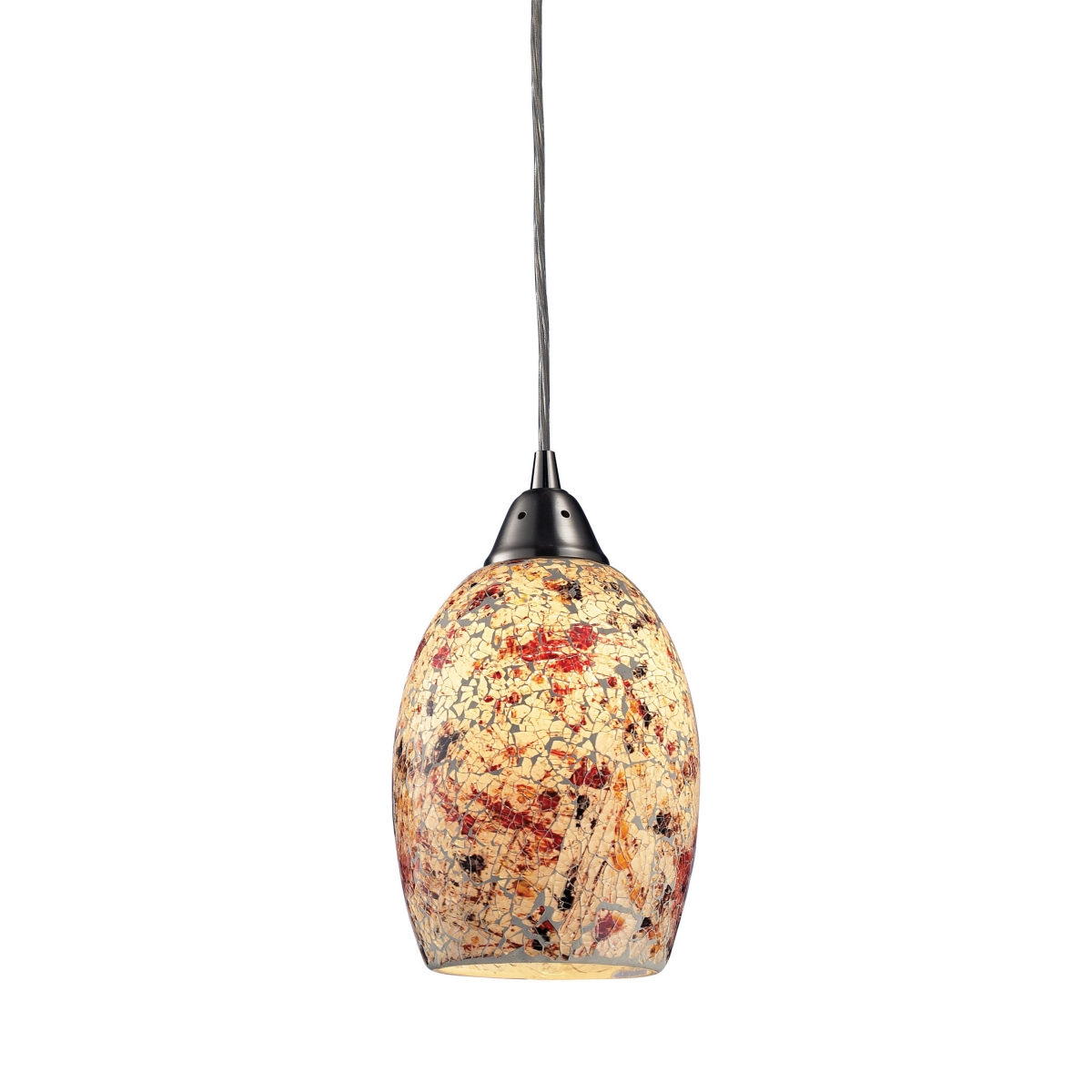 Click here for Avalon 1-Light Pendant in Satin Nickel - Silver prices