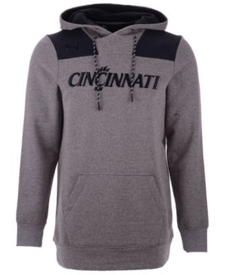 Under Armour Men's Cincinnati Bearcats Threadborne Fleece Hoodie - Macy's