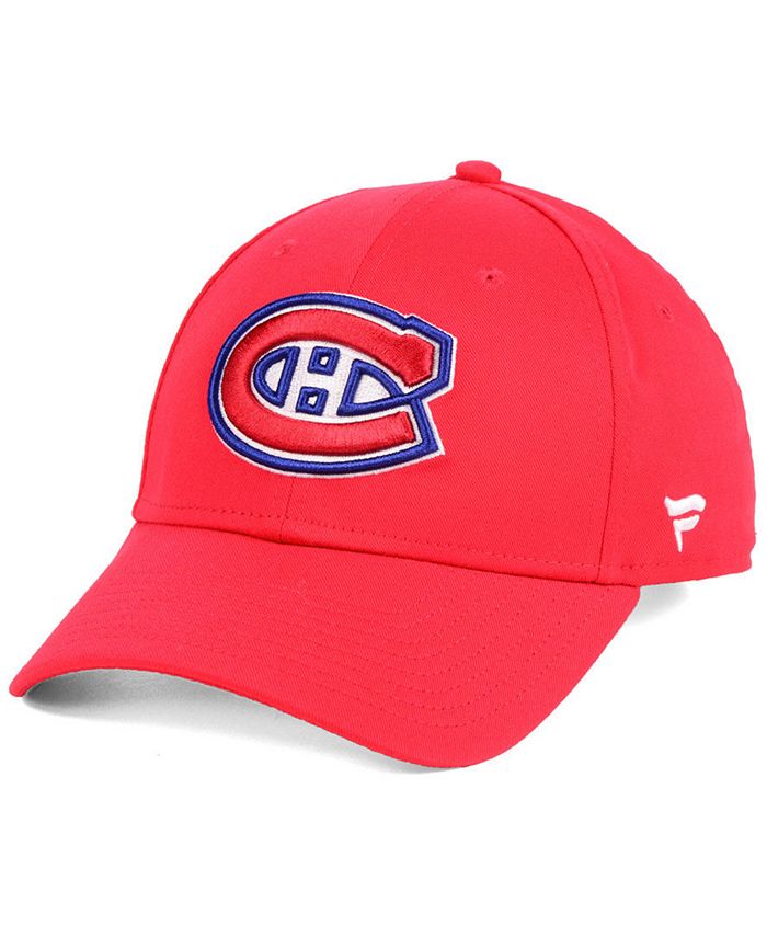 Authentic NHL Headwear Montreal Canadiens Fan Basic Adjustable Cap - Macy's