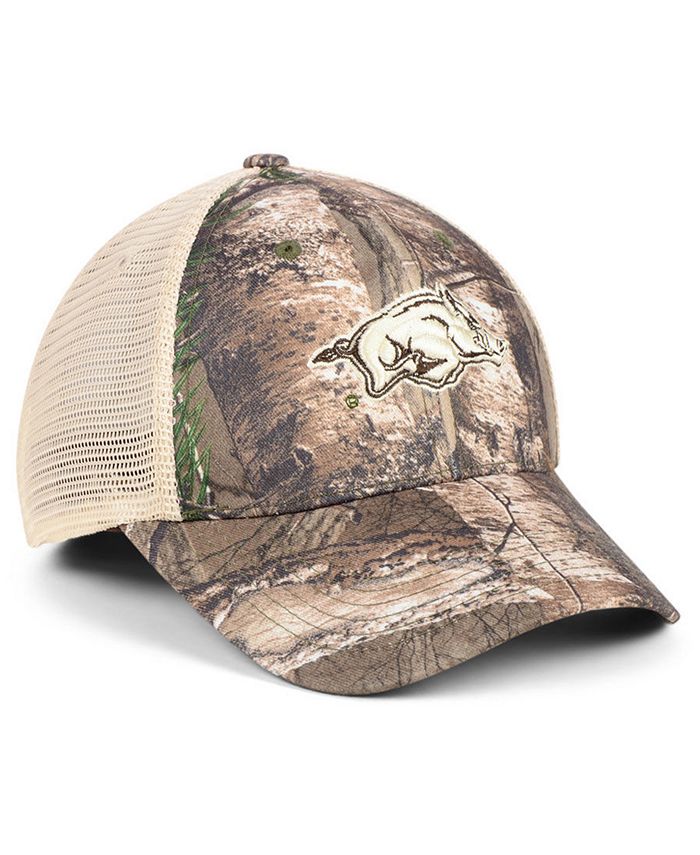 Top of the World Arkansas Razorbacks Prey Meshback Camo Snapback Cap ...