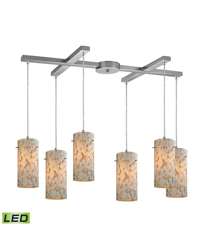 ELK Lighting Capri 6 Light P - Macy's