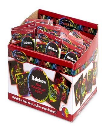 Melissa and Doug Rainbow Mini Scratch Art Notes (Box of 125) - Macy's