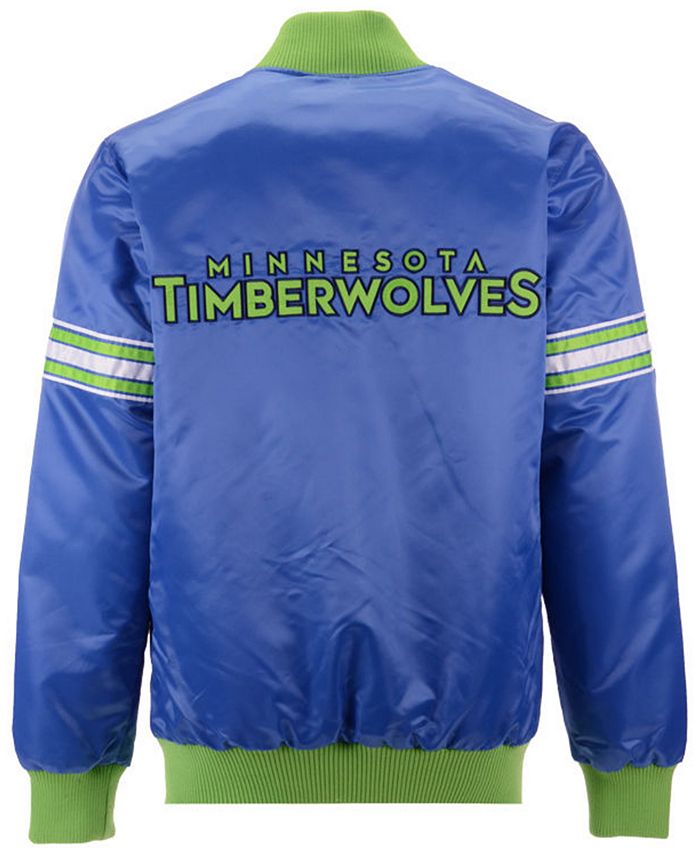 G-III Sports Men's Minnesota Timberwolves Draft Pick Starter Satin ...