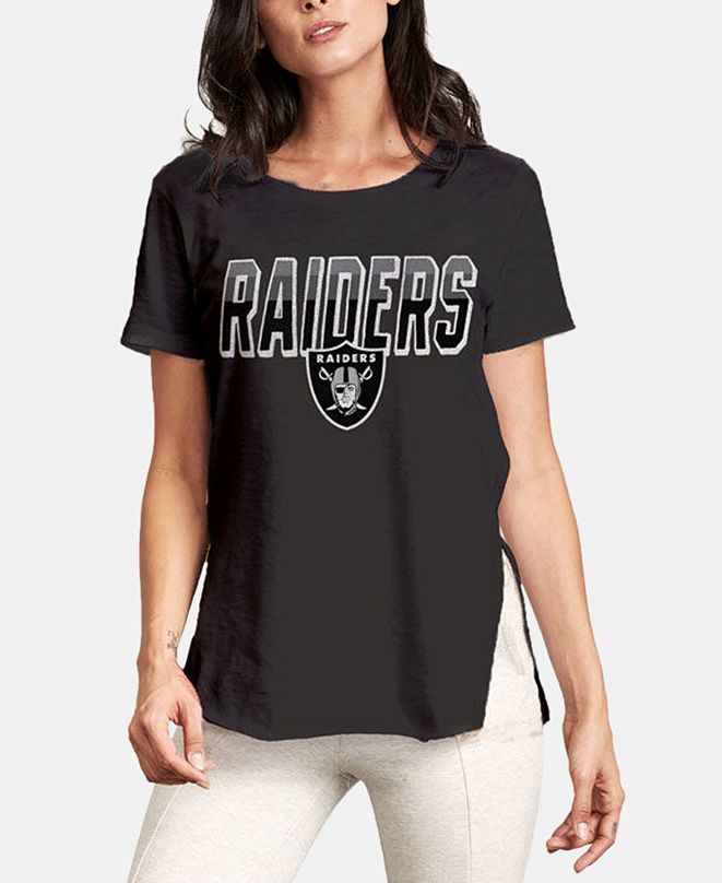 Authentic NFL Apparel Women's Oakland Raiders Short Sleeve T-Shirt ...
