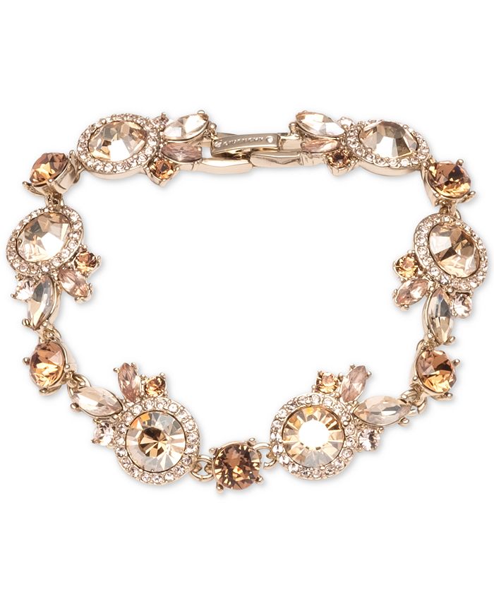 Givenchy Crystal Cluster Flex Bracelet - Macy's