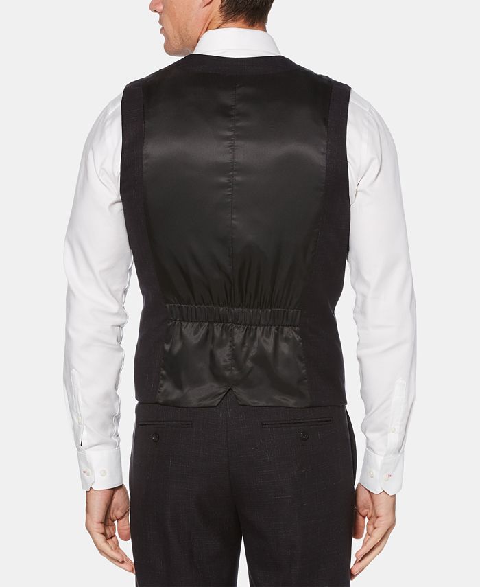 Perry Ellis Men's Slim-Fit Birdseye Vest - Macy's