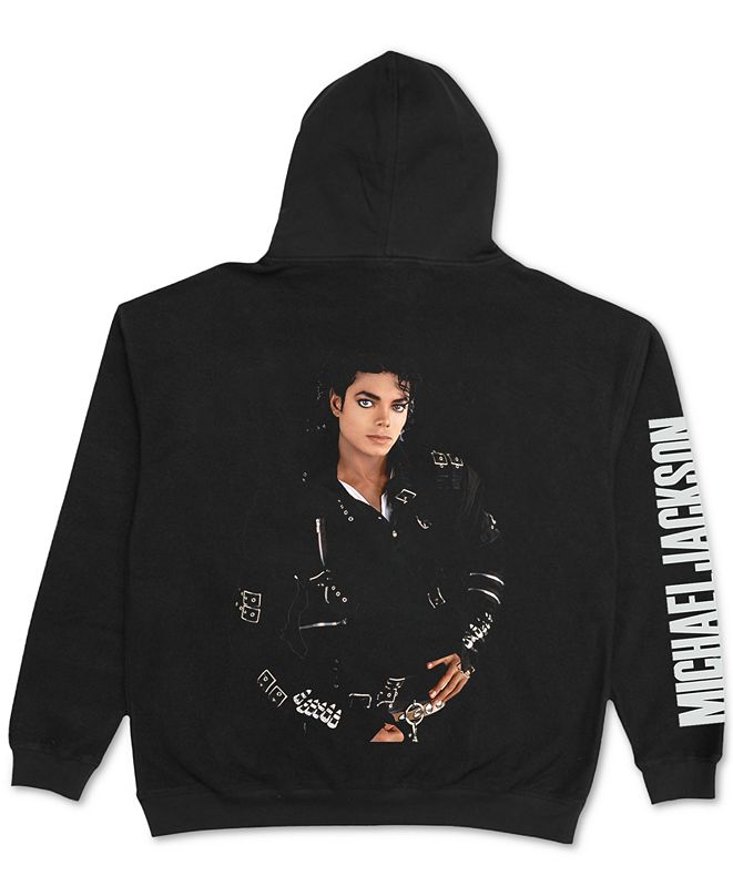 Merch Traffic Michael Jackson Mens Bad Fleece Hoodie, Created for Macy ...