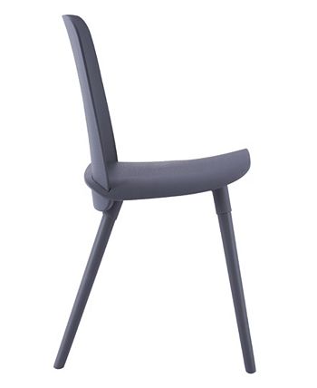 TOV Furniture Cosmo Grey Chair, Set Of 2 - Macy's