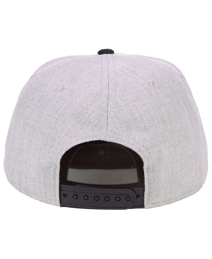 New Era San Antonio Spurs Heather Gray 9FIFTY Snapback Cap - Macy's