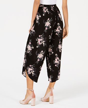 American Rag Juniors' Cropped Flyaway Soft Pants, Created for Macy's ...