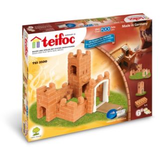 Teifoc Small Castle Brick Construction Set - Macy's