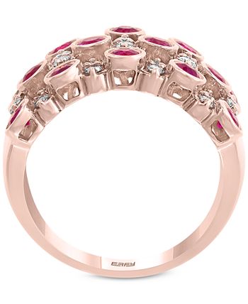 EFFY Collection EFFY® Certified Ruby (1-1/8 ct. t.w.) and Diamond (3/8 ...