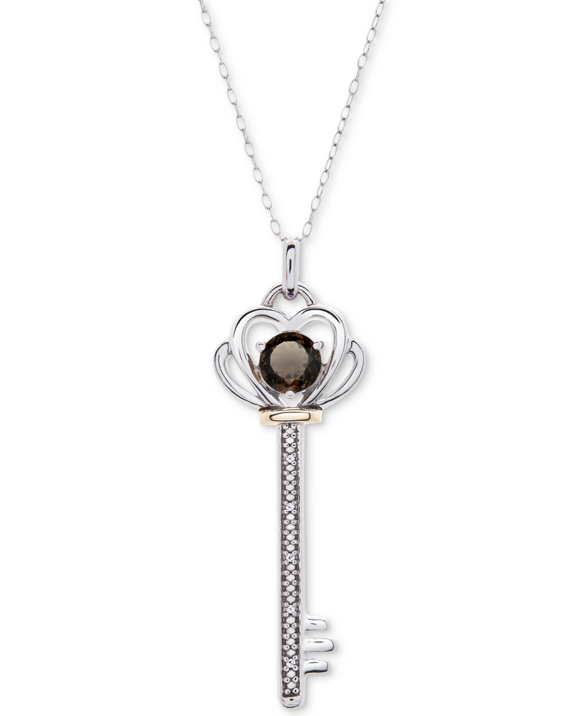 Click here for Lab-Grown Garnet (5/8 ct. t.w.) & Diamond Accent K... prices