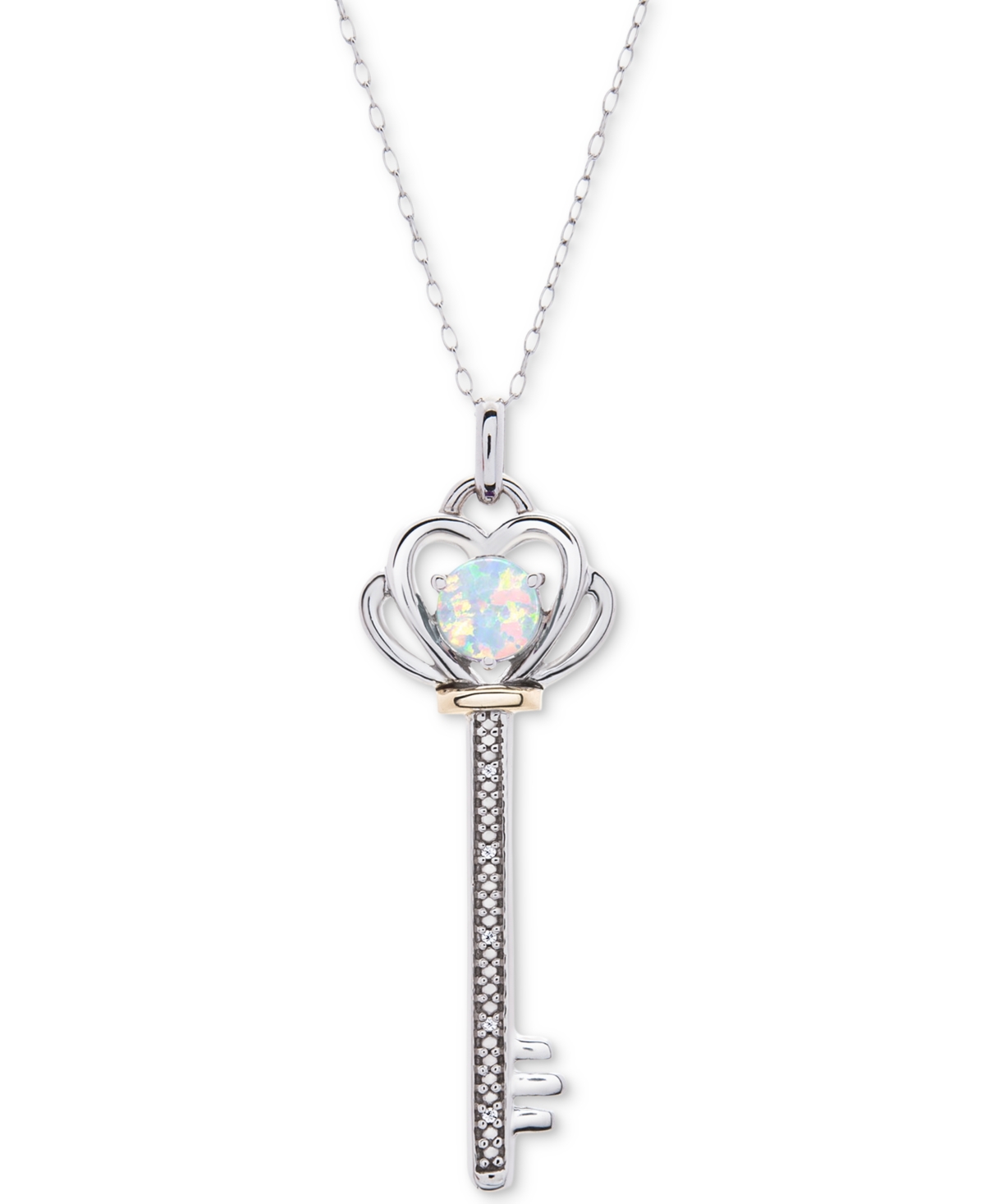 Click here for Lab-Grown Garnet (5/8 ct. t.w.) & Diamond Accent K... prices