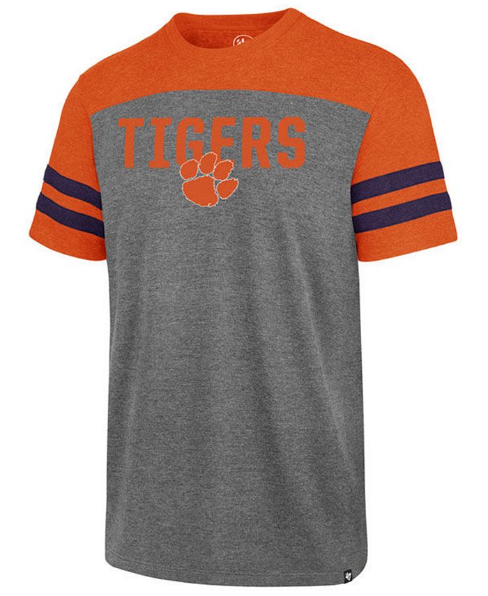 '47 Brand Men's Clemson Tigers Tri-Colored T-Shirt - Macy's