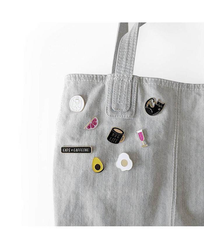 Mara-Mi Cats and Caffeine Enamel Pin Set - Macy's