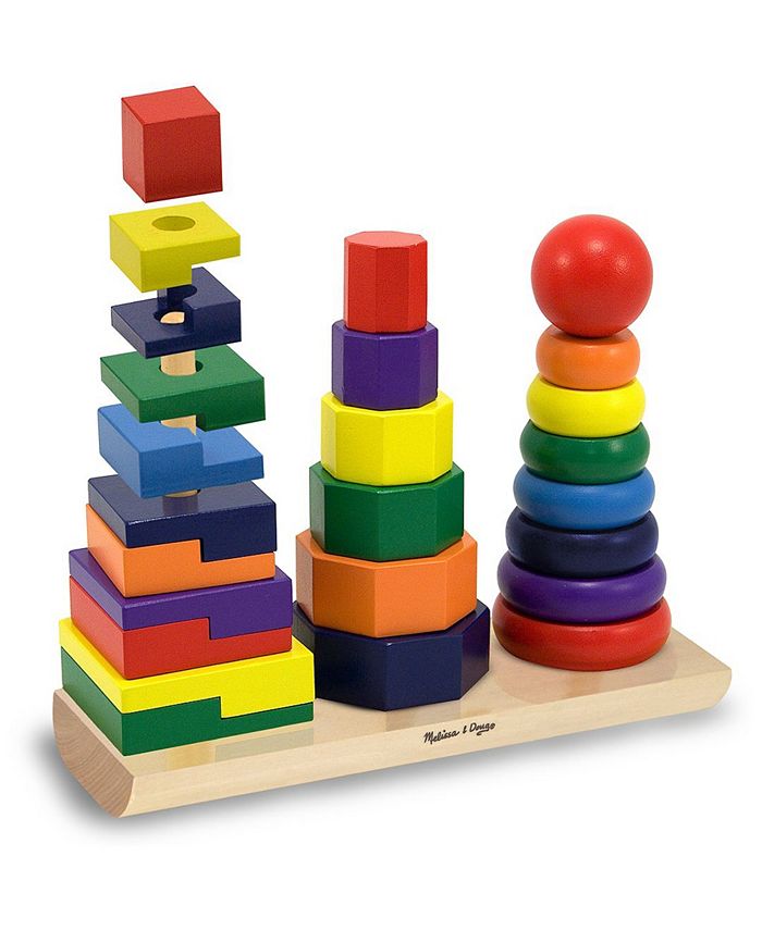 Melissa and Doug Geometric Stacker - Macy's