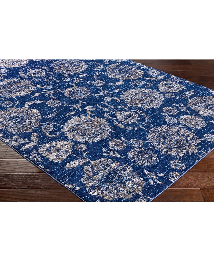 Surya Baylee BYL-1027 Dark Blue 2' x 3'3" Area Rug - Macy's
