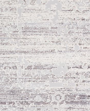 Surya Genesis GNS-2300 Silver Gray 18" Square Swatch - Macy's