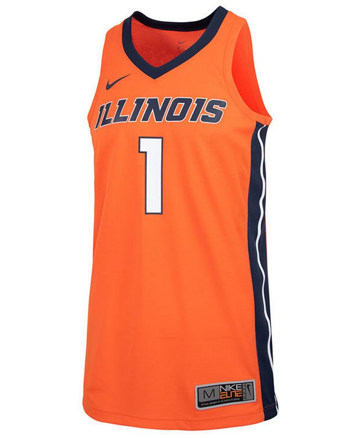 Nike Men's Illinois Fighting Illini Replica Basketball Jersey - Macy's