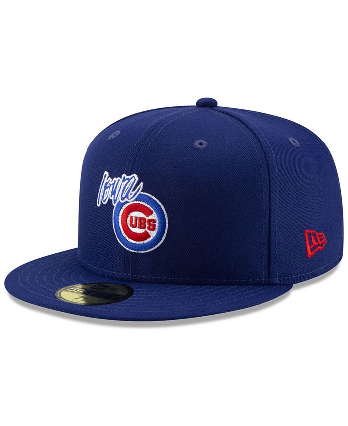 New Era Iowa Cubs League Patch 59FIFTY-FITTED Cap - Macy's