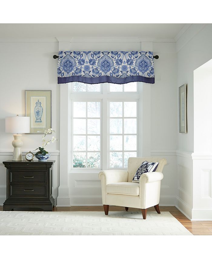 Croscill Leland Scalloped Valance - Macy's