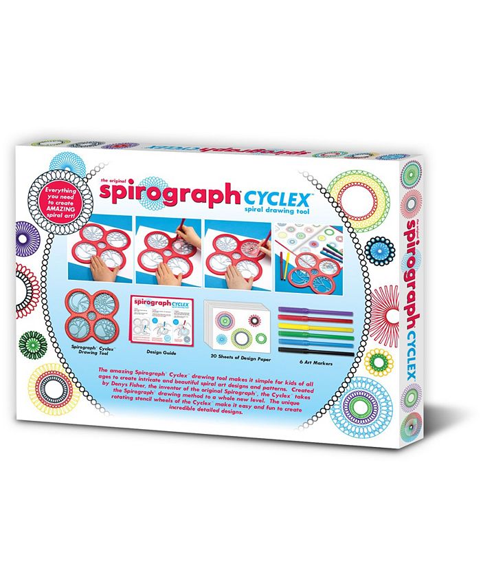 Spirograph Classic Cyclex Spiral Drawing Art Tool Kit - Macy's