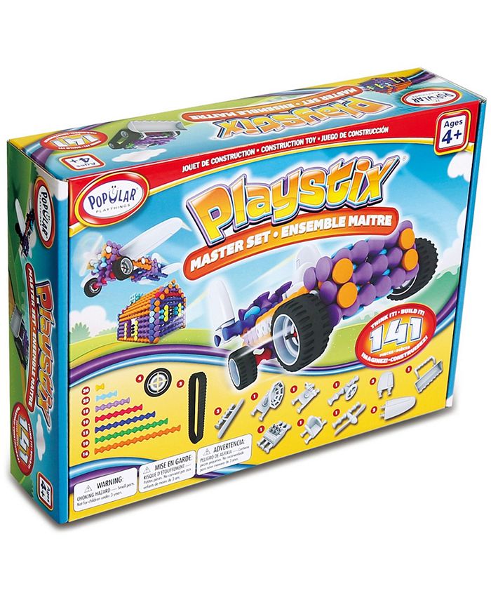 Popular Playthings Playstix Master Set- 141 Pieces - Macy's