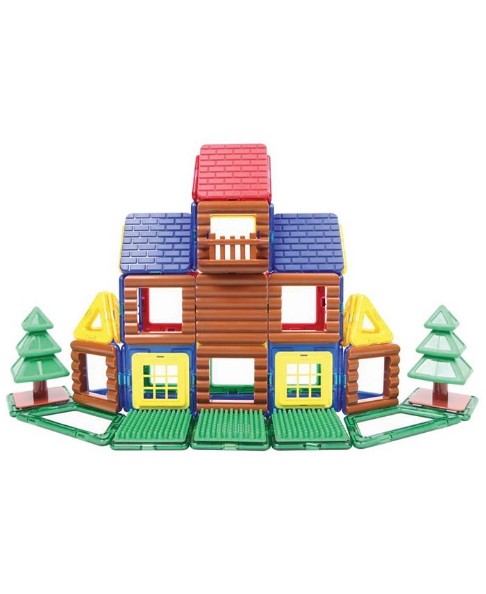 Magformers Log House Set - 87 Piece - Macy's