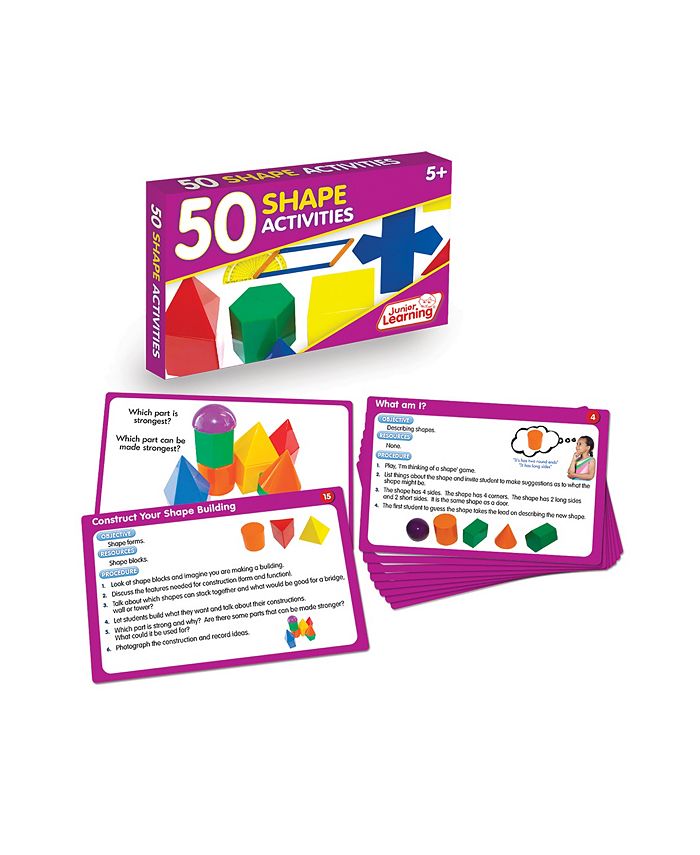 Junior Learning 50 Shape Activities Learning Set - Macy's