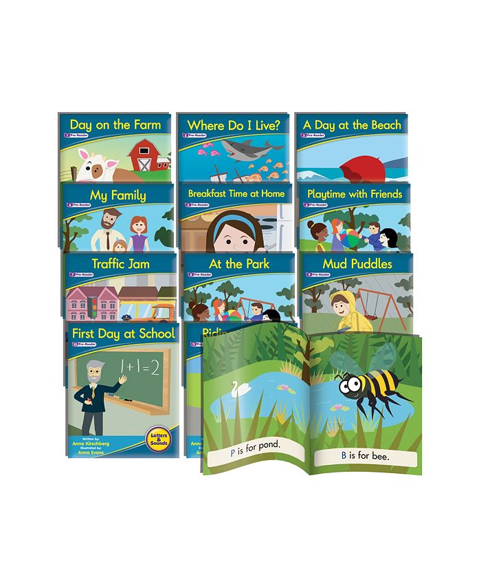 Junior Learning Phonemic Awareness Readers Fiction Learning Set - Macy's