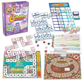 Junior Learning Calculating Games Set of 6 Different Games - Macy's