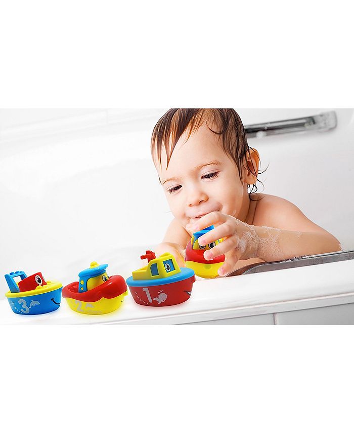 3 Bees and Me Bath Toys Magnetic Boat Set - Macy's