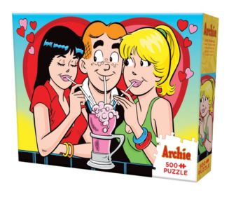 Cobble Hill Archie Love Triangle Puzzle 500 Pieces - Macy's